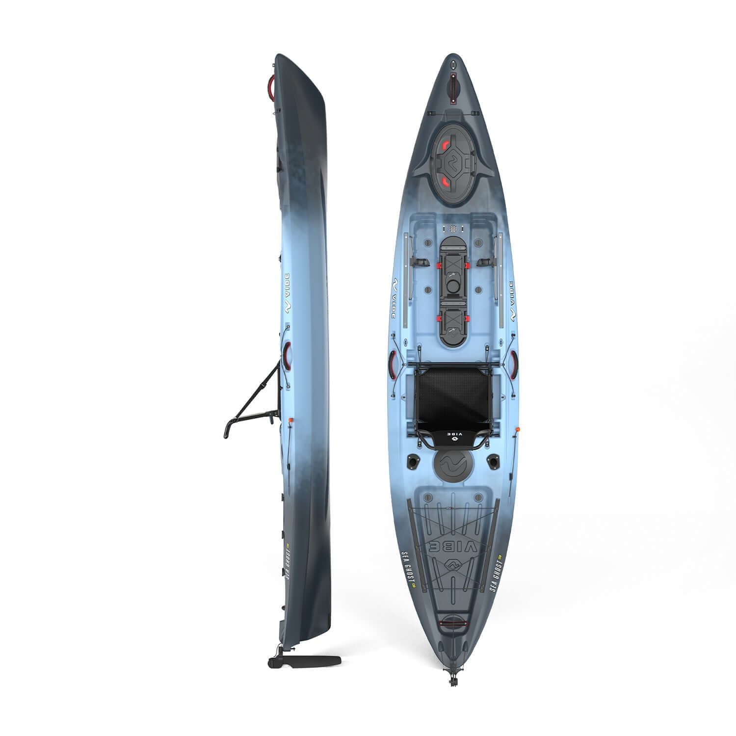 Sea Ghost 130 Elite Series 13-Foot Fishing Kayak – Aquatic Hero